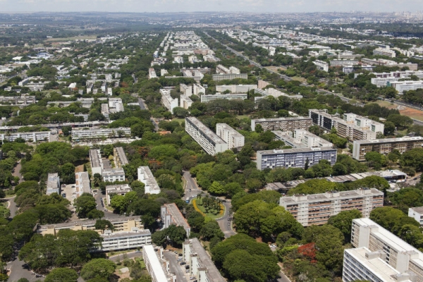 Vista aérea da Asa Sul - superquadras de Brasília - Observatório das ...
