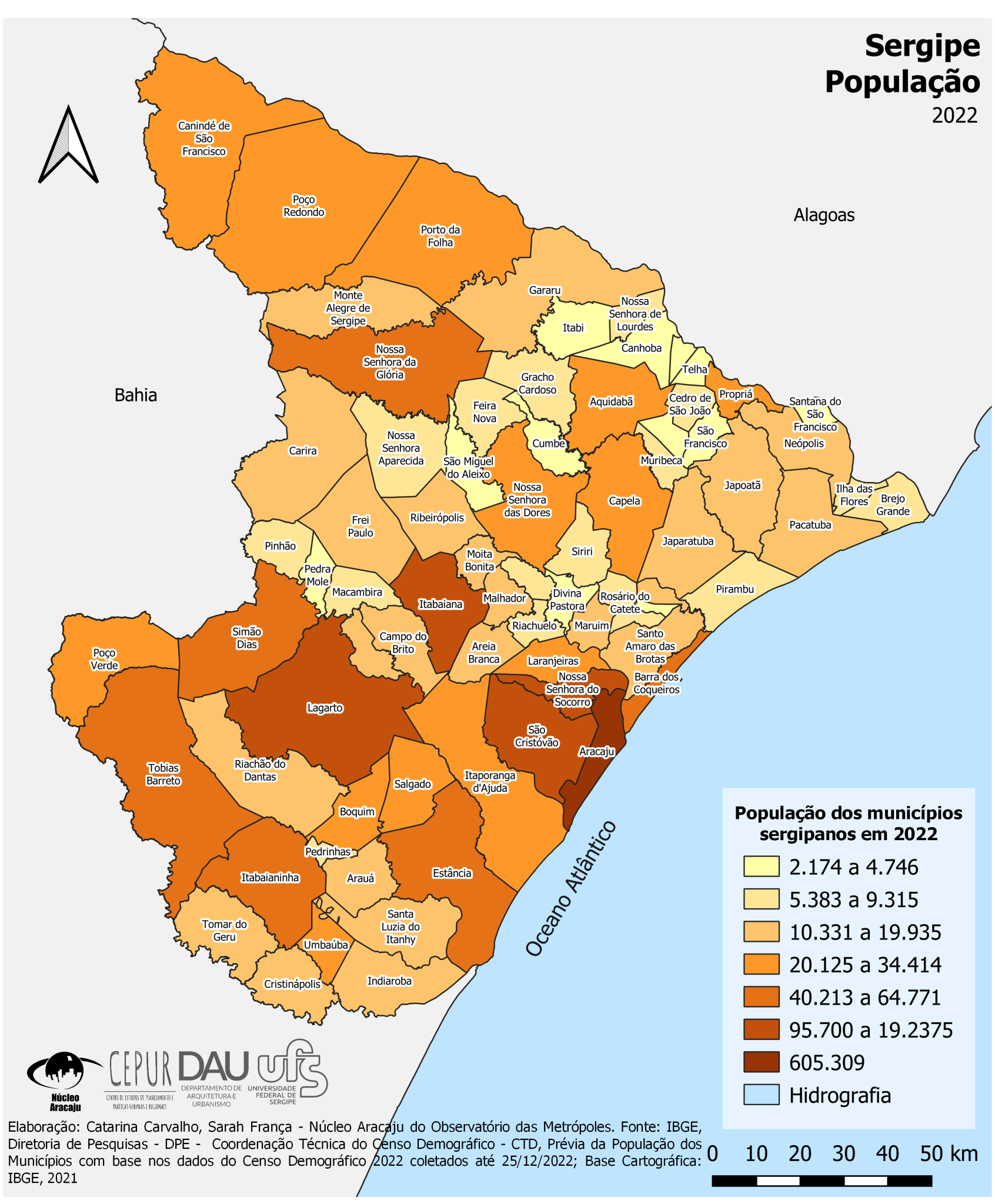 Breves considerações sobre a população sergipana segundo os resultados ...