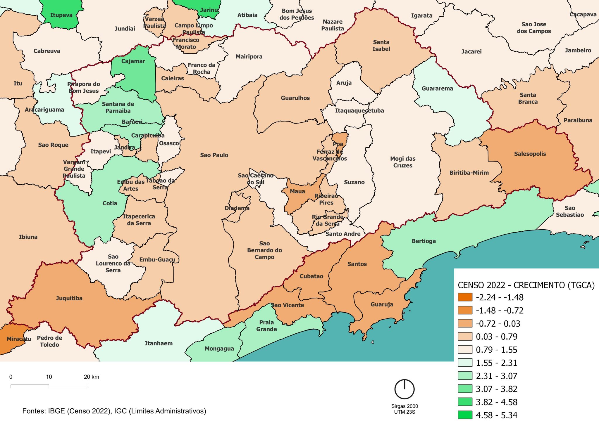 Censo 2022: primeiro olhar para a Região Metropolitana de São Paulo ...