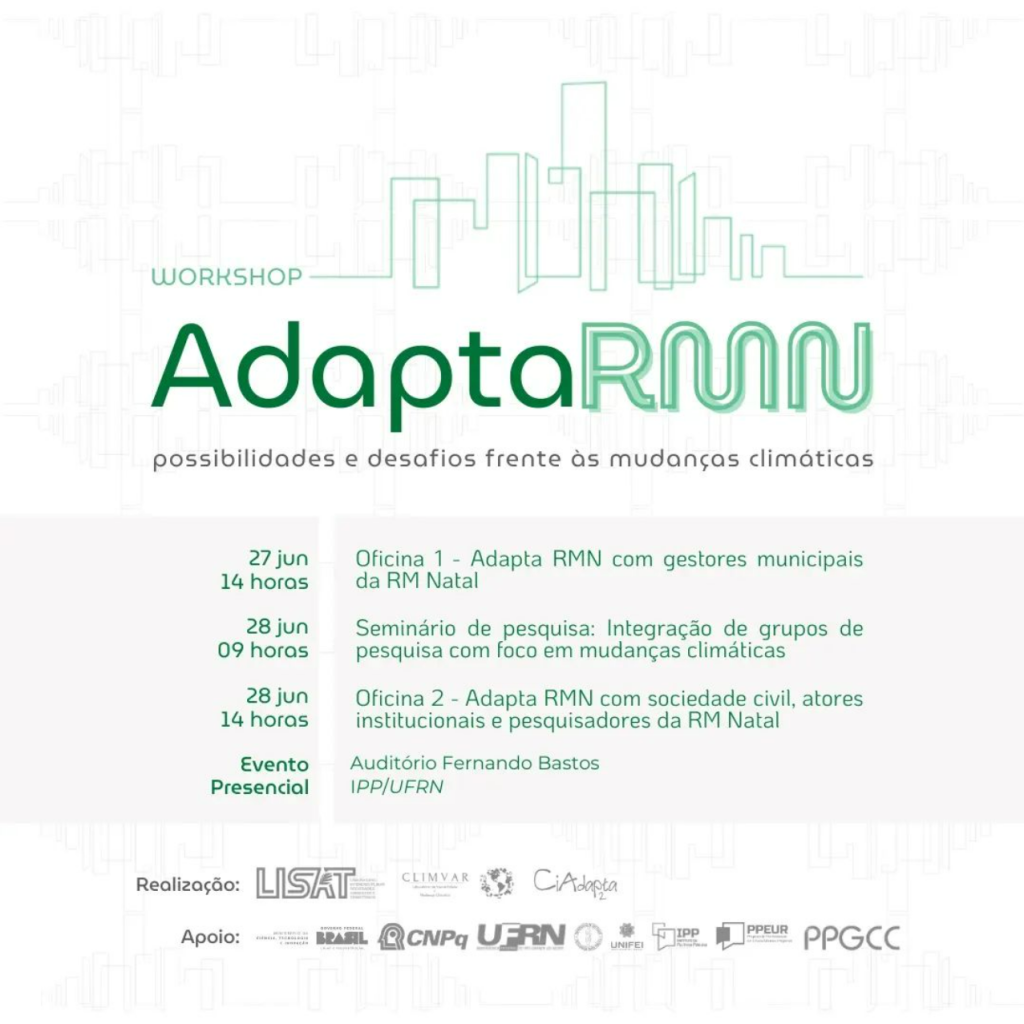 Workshop "Adapta RMN: possibilidades e desafios frente às mudanças ...